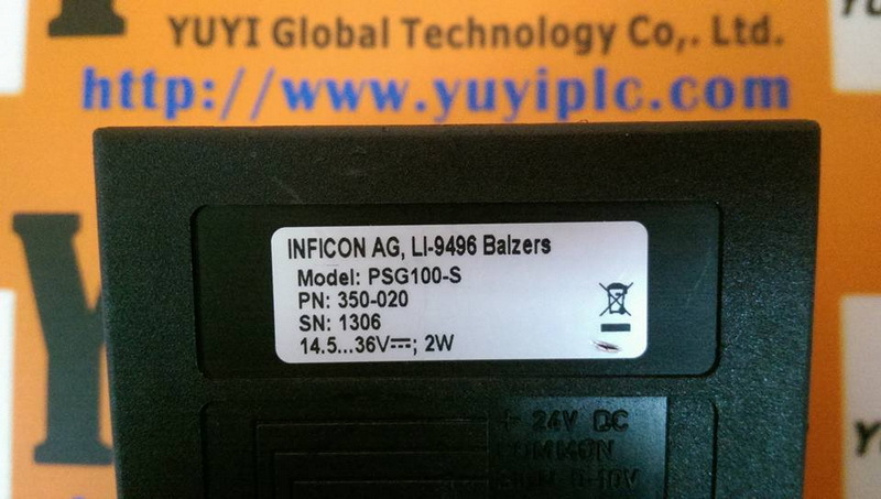 INFICON AG LI-9496 BALZERS PSG100-S VOCUUM TRANSMITTER - 裕益科技自動化設備可程式編碼器PLC分散式控制系統DCS